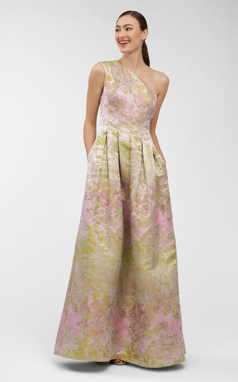 Kay Unger- Cara Gown in Pink Coral | floc boutique