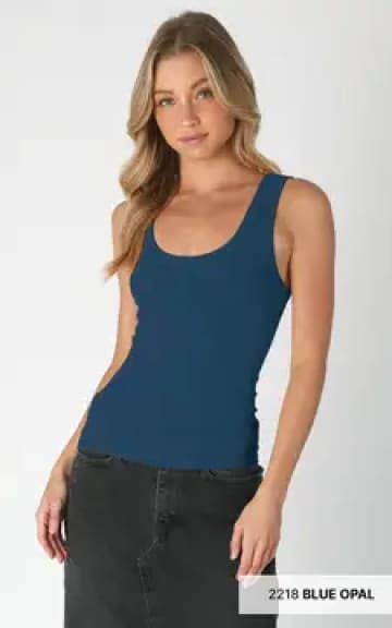 Niki Biki- Reversible Ribbed Tank Top | floc boutique