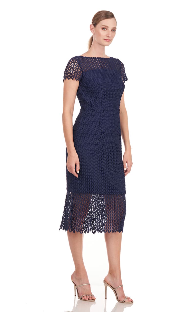 Kay Unger- Tatum Dress in Midnight Navy | floc boutique